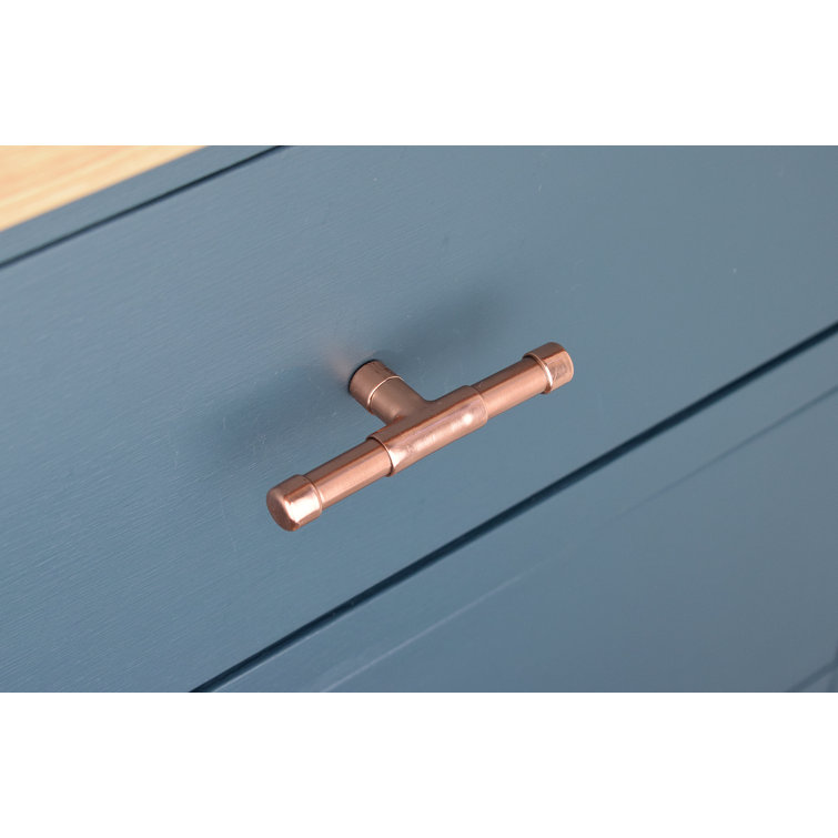 Proper Copper Design Solid Copper Knob (Mini) Extended T-Shape | Wayfair.co.uk